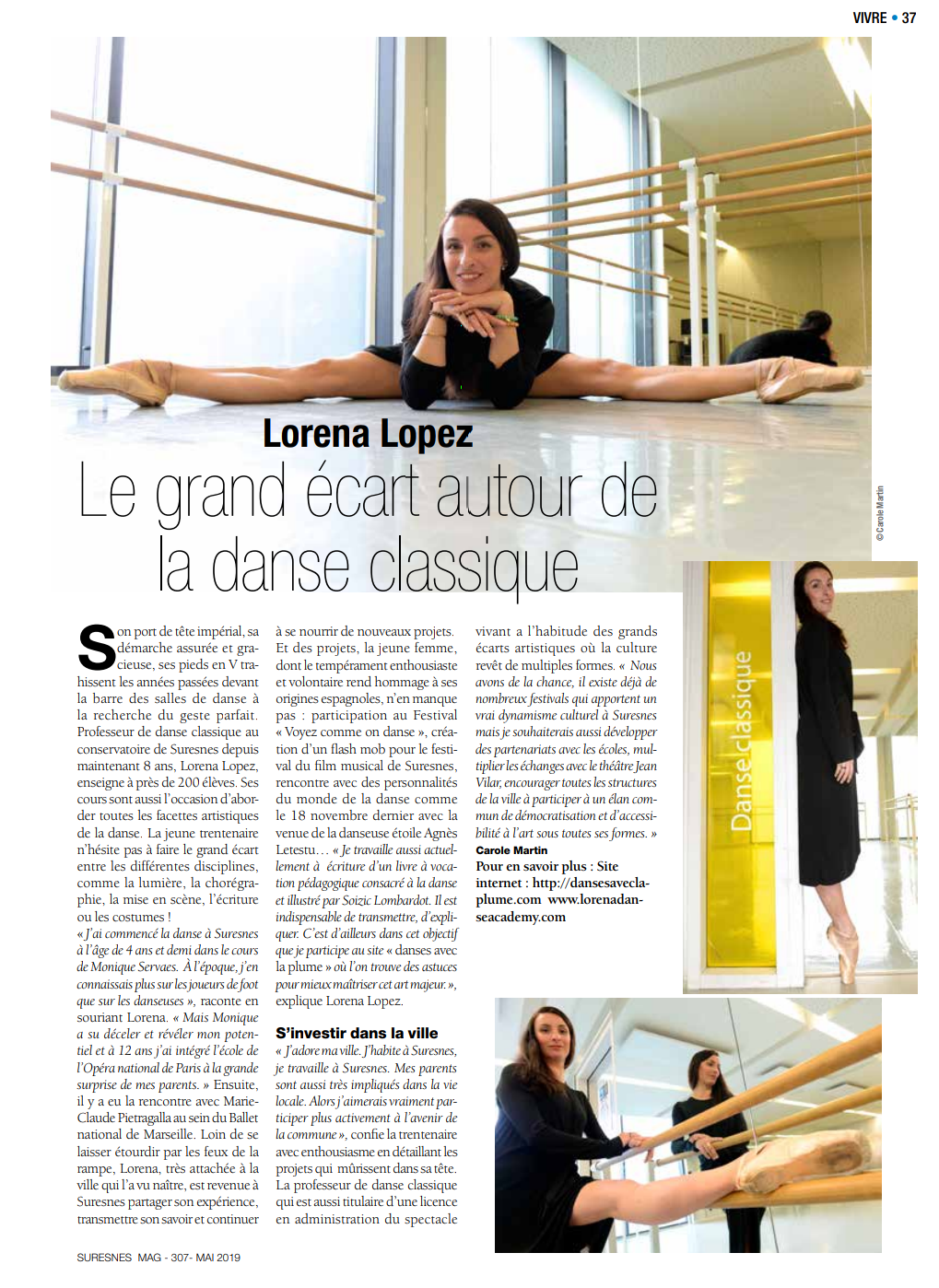 Interview – LORENA DANSE A.C